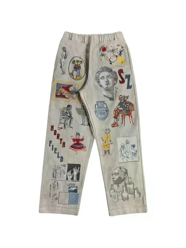 SAMUEL ZELIG Northfield Trousers - Grey