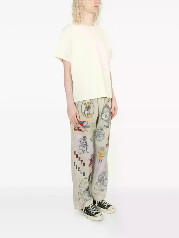 SAMUEL ZELIG Northfield Trousers - Grey