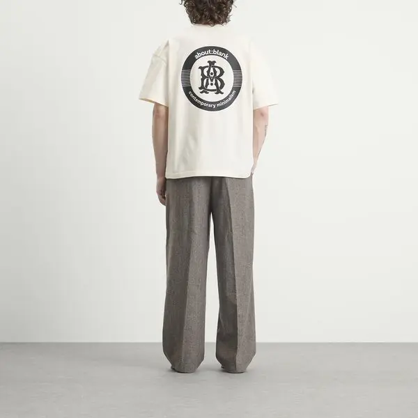 ABOUT:BLANK Disc T-shirt - Oat