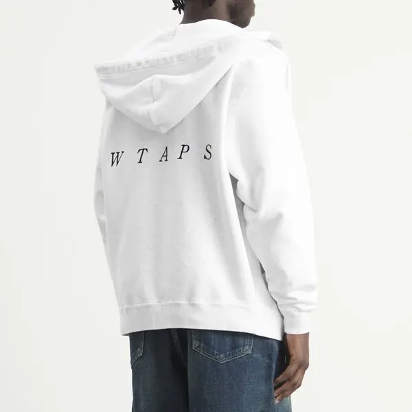 WTAPS Throwdy Zip Hoody - Light Gray