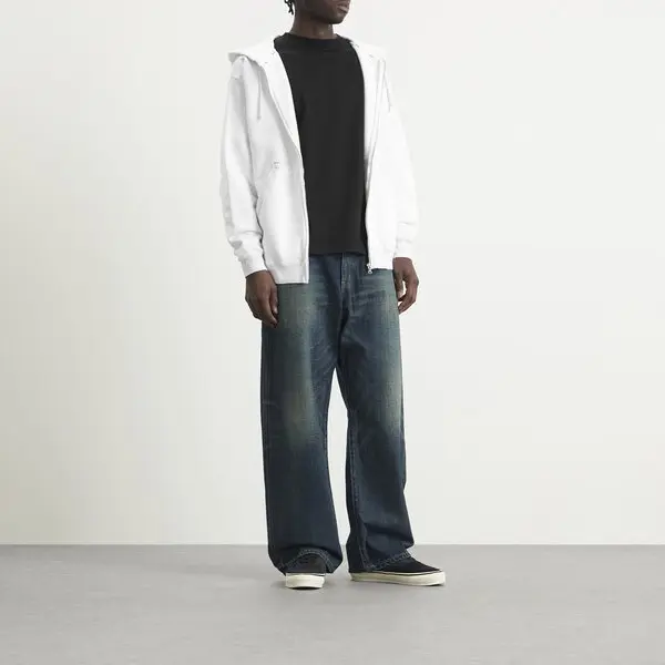 WTAPS Throwdy Zip Hoody - Light Gray