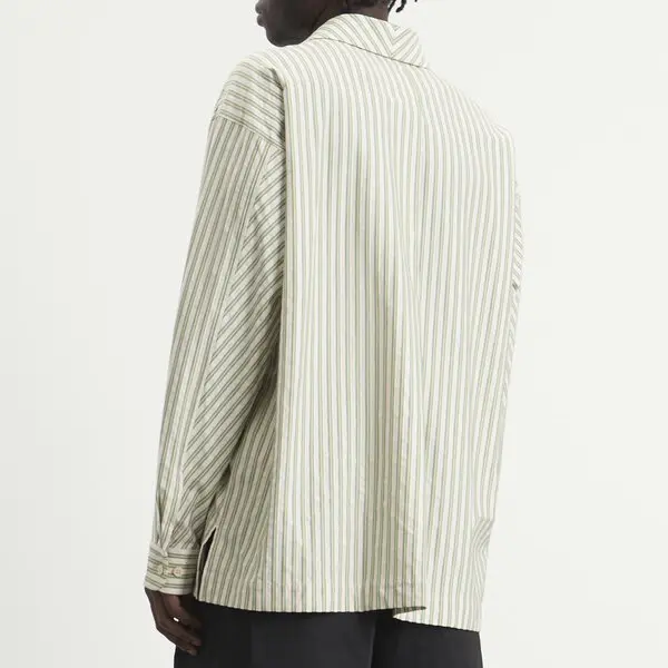 Issey Miyake Stripe Long Sleeve Shirt
