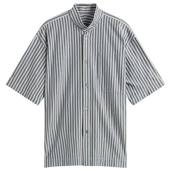 Issey Miyake Stripe Short Sleeve Shirt