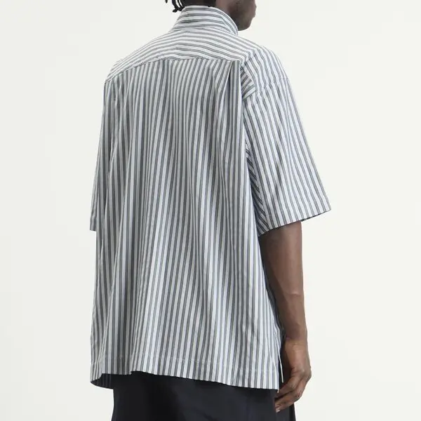 Issey Miyake Stripe Short Sleeve Shirt