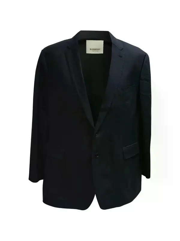 Burberry Single-breasted Pocket Blazer