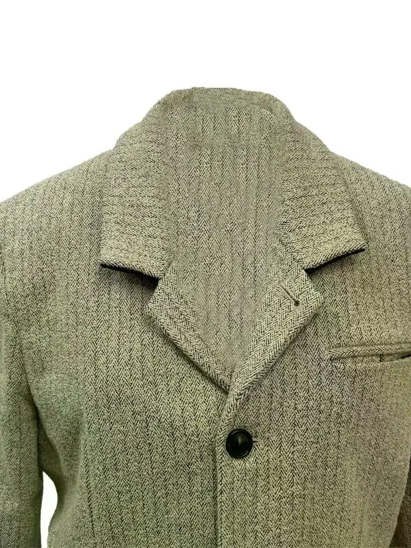 Bottega Veneta Single-breasted Herringbone Blazer