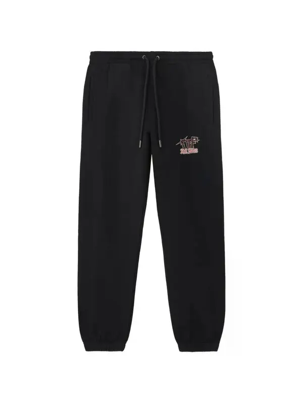 Off-White X Ac Milan Elasticated-waistband Track Pants