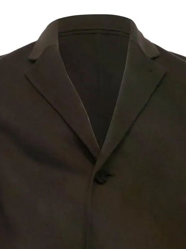 Theory Single-breasted Coat - Brown