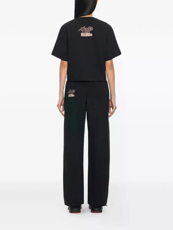 Off-White X Ac Milan Logo-print T-shirt