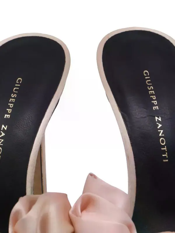 GIUSEPPE ZANOTTI Hanna Bow Stiletto Sandals