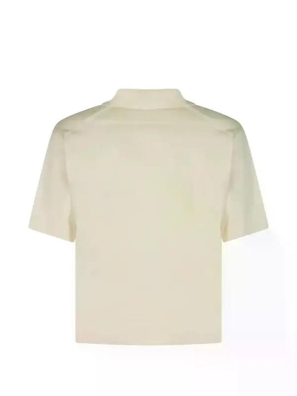 Auralee Short-sleeve Polo-collar T-shirt