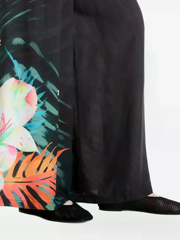 Desigual Tropical Fluid Palazzo Pants
