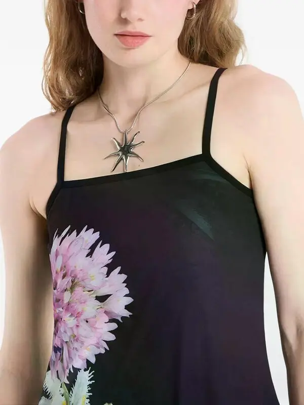 Desigual Floral-print Layered Mini Dress