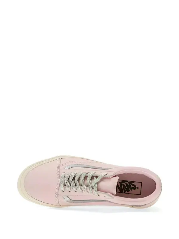 VANS Old Skool Lace-up Sneakers - Pink