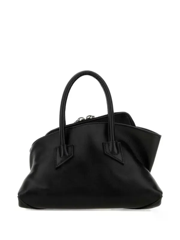 Attico La Passeggiata Mini Leather Tote Bag