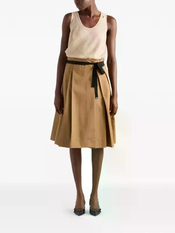 Prada Cashmere Tank Top - Neutrals