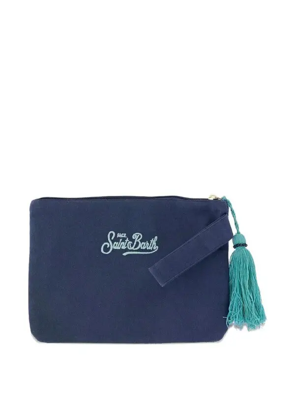 MC2 SAINT BARTH Beaded Beach-motif Clutch
