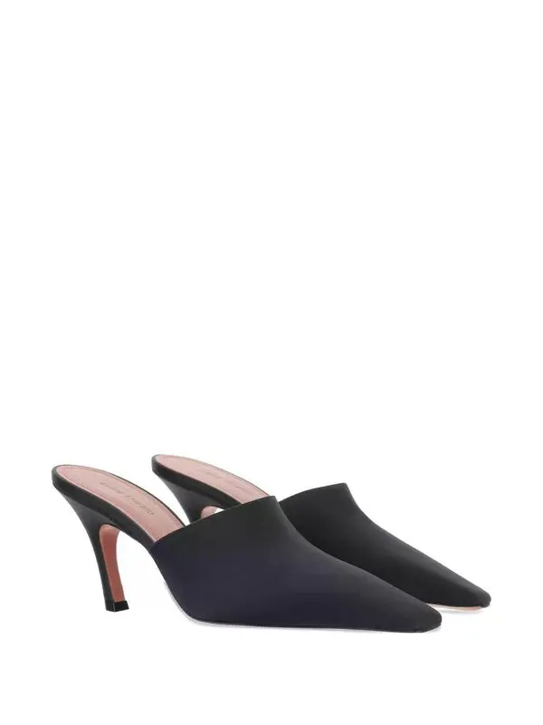 Amina Muaddi Jamie Square-toe Mules