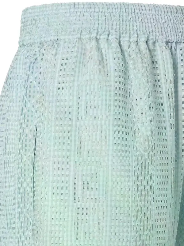 Fendi Ff Burnout Trousers