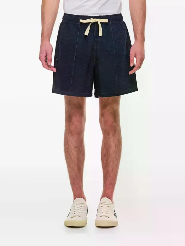 Howlin' Seersucker Drawstring Shorts