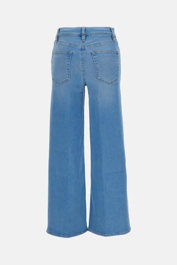 FRAME Le Slim Palazzo Jeans - Sky Blue