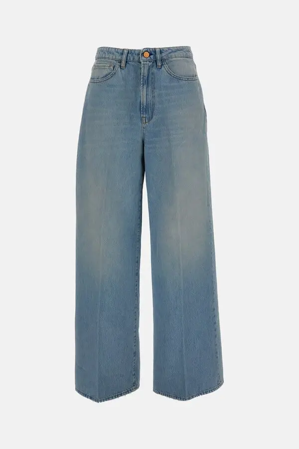3x1 High-waisted Wide-leg Jeans