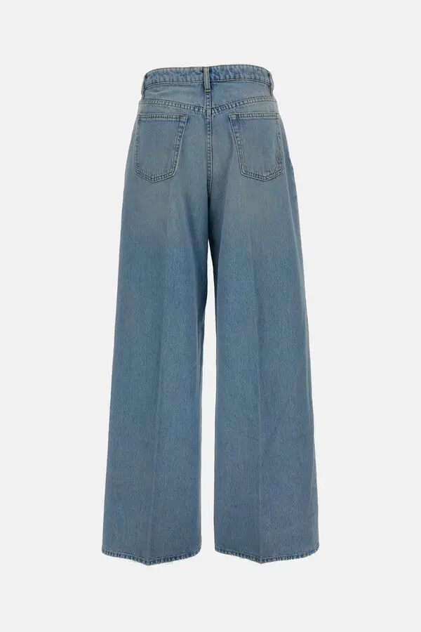 3x1 High-waisted Wide-leg Jeans