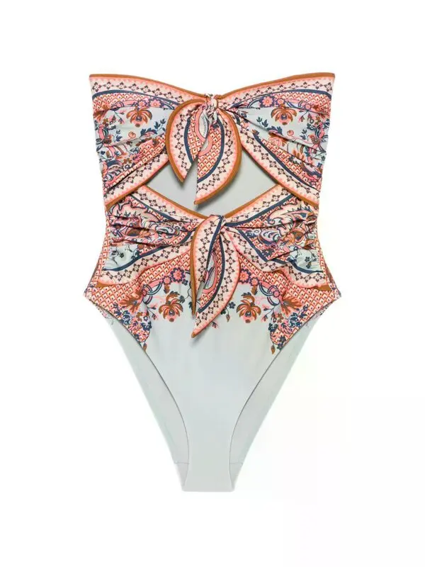 Zimmermann Aster Swimsuit - Blue