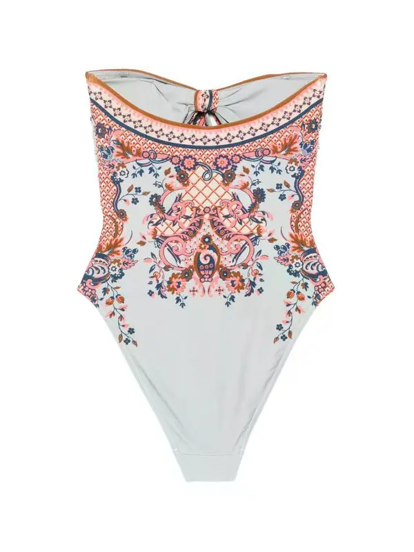 Zimmermann Aster Swimsuit - Blue