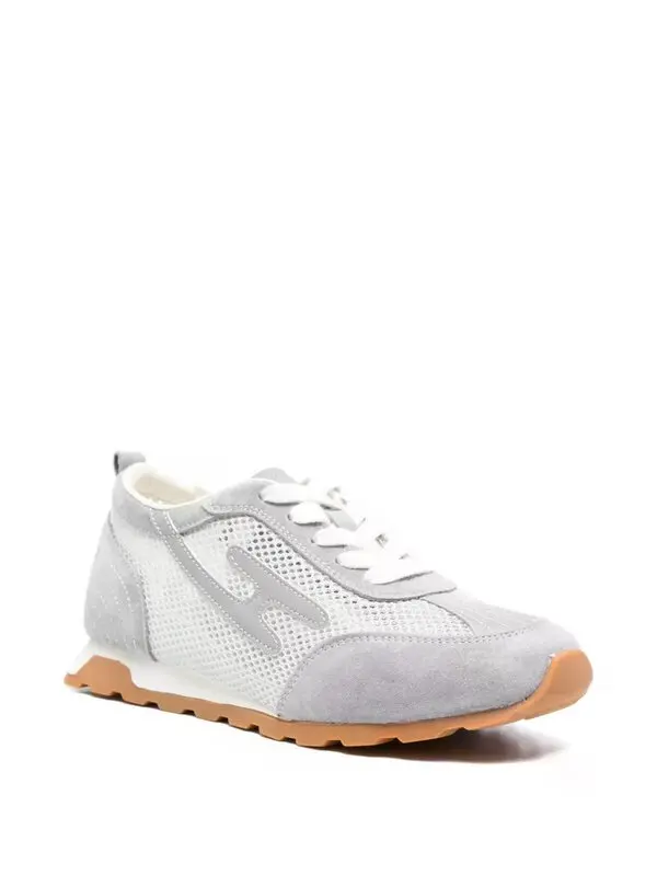 SERGIO MORETTI FIRENZE Mesh Panelled Sneakers