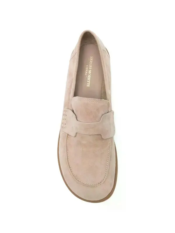 SERGIO MORETTI FIRENZE Suede Loafers