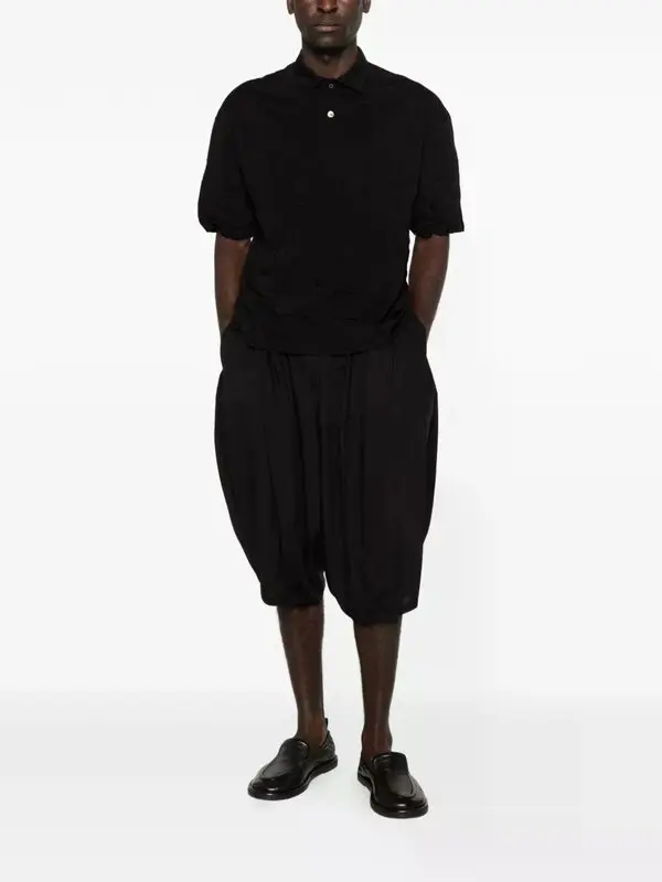 Comme Des Garçons Buttoned Polo Shirt