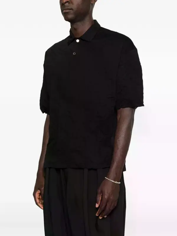 Comme Des Garçons Buttoned Polo Shirt