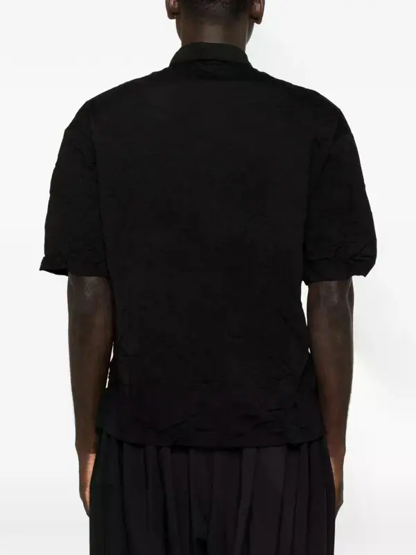 Comme Des Garçons Buttoned Polo Shirt