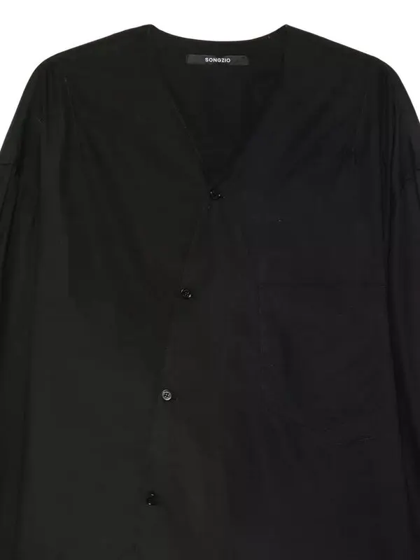 SONGZIO Hanbok Asymmetric-fastening Shirt