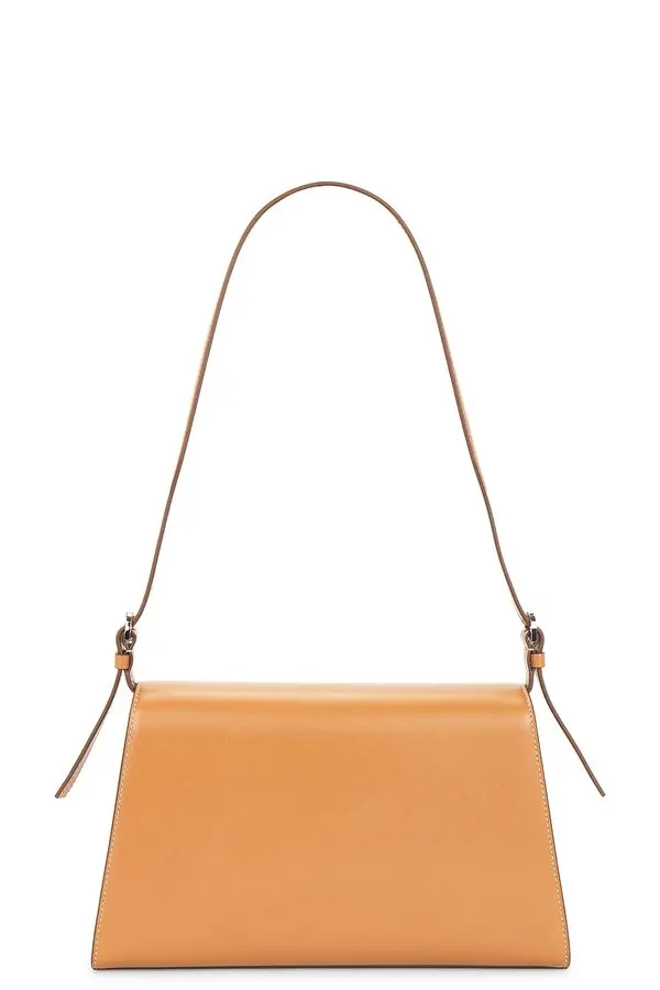 Savette Symmetry Shoulder Bag - Saddle