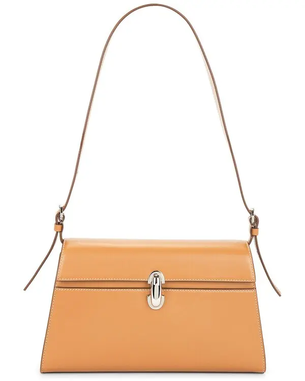Savette Symmetry Shoulder Bag - Saddle