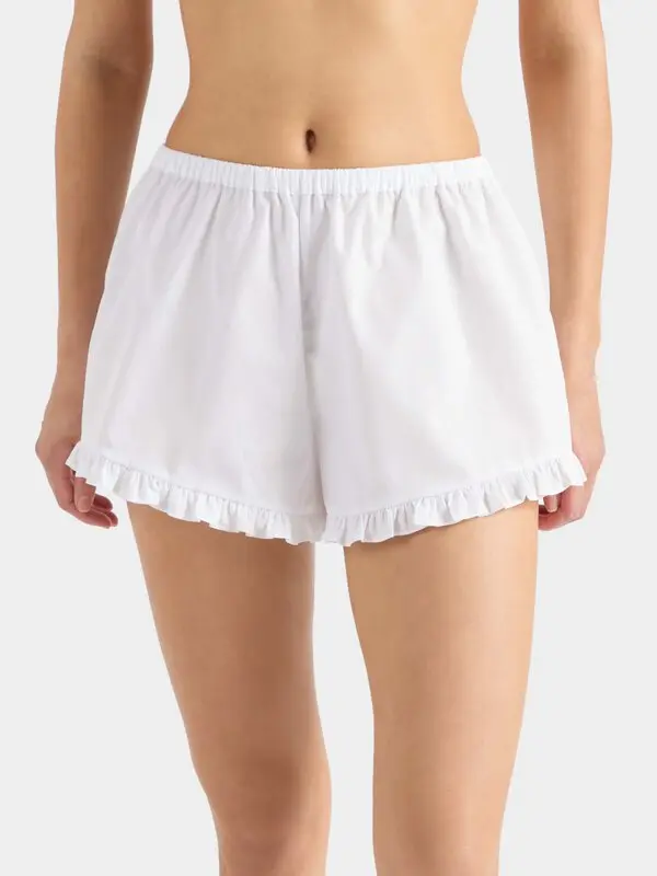 Hunza G Frill Mini Short