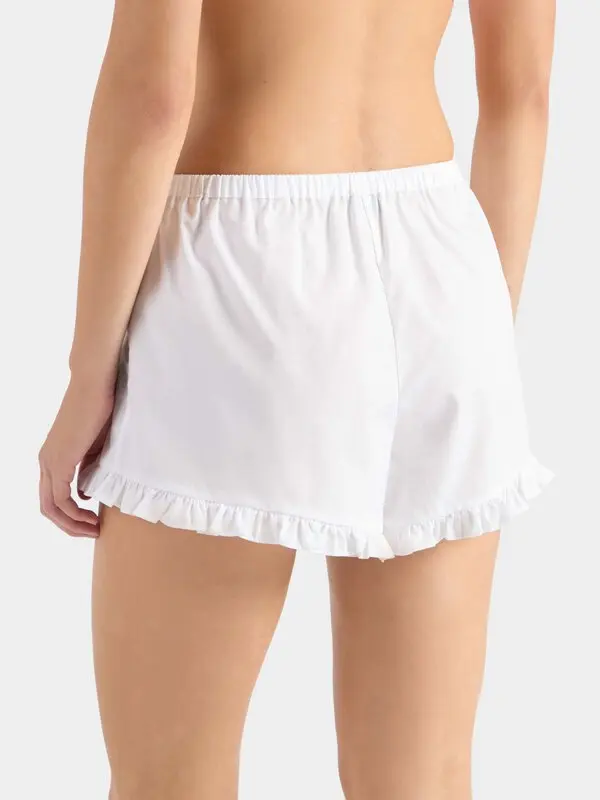 Hunza G Frill Mini Short