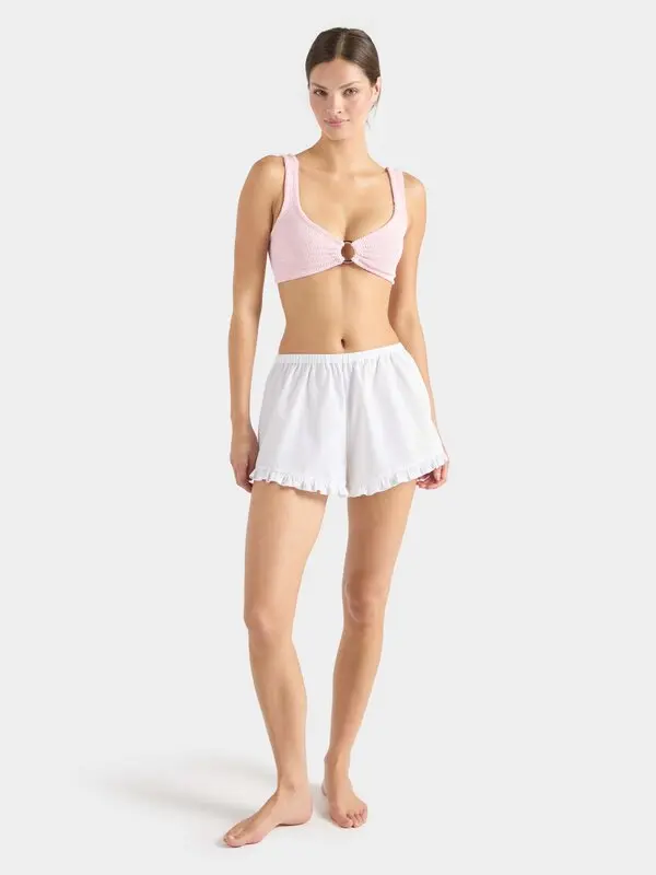 Hunza G Frill Mini Short