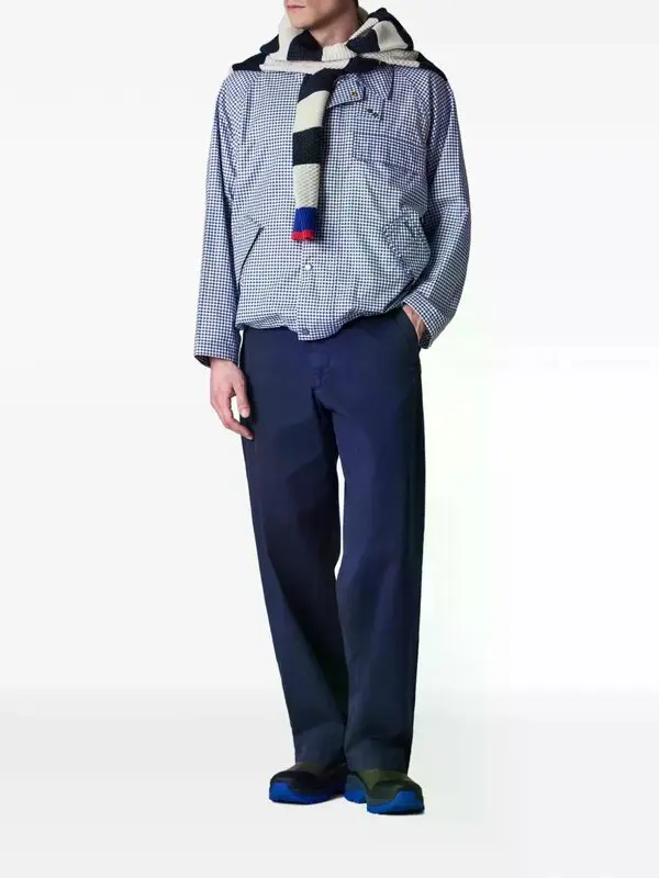 Paul Smith Barbour Gingham Drawstring Jacket