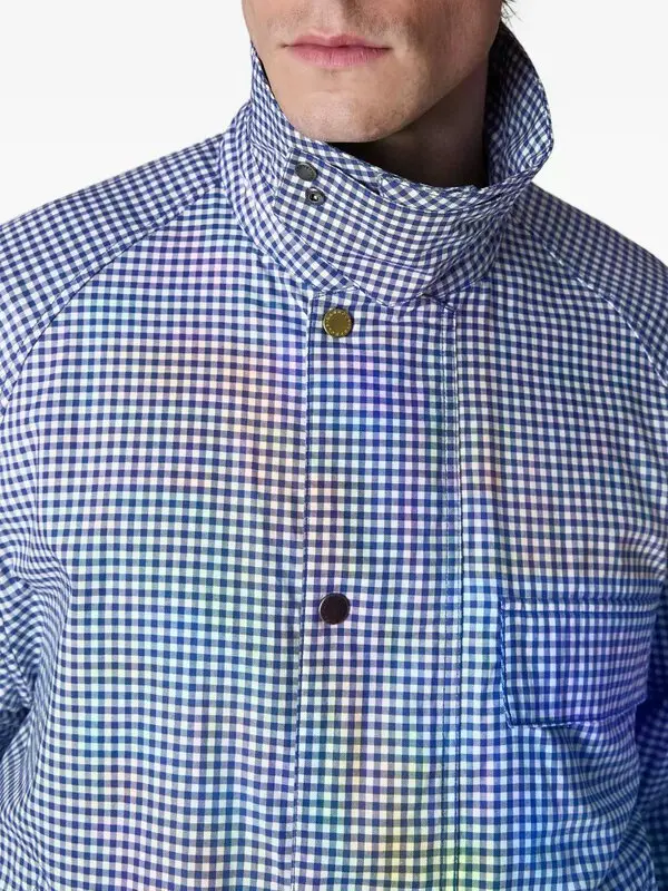 Paul Smith Barbour Gingham Drawstring Jacket