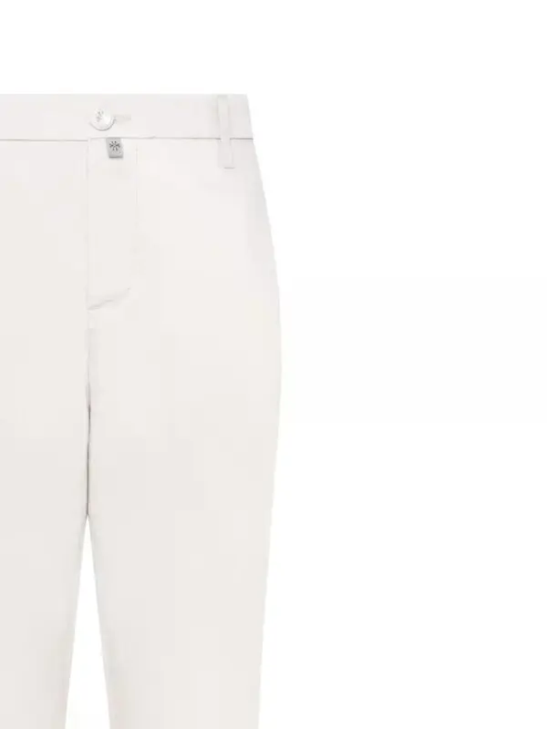 Jacob Cohen Logo-plaque Trousers - Grey