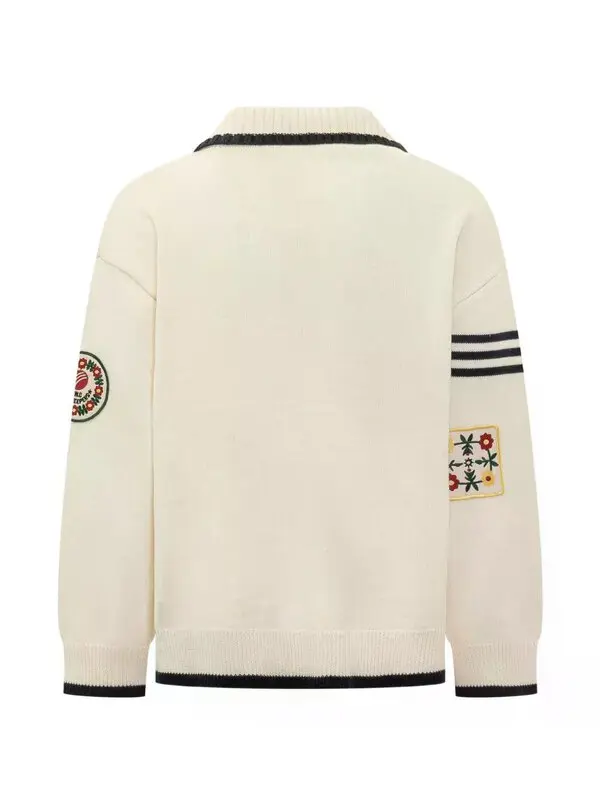 FOUND Varsity Patch-detail Cardigan