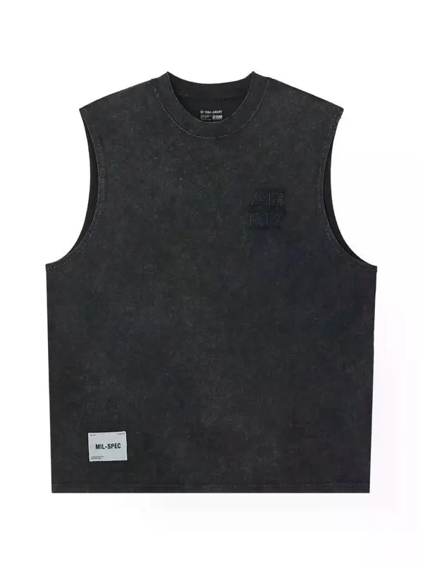 Izzue Sleeveless Crew Neck T-shirt - Grey