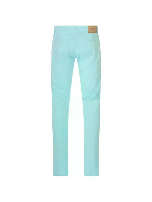 PT TORINO Logo-patch Trousers - Blue