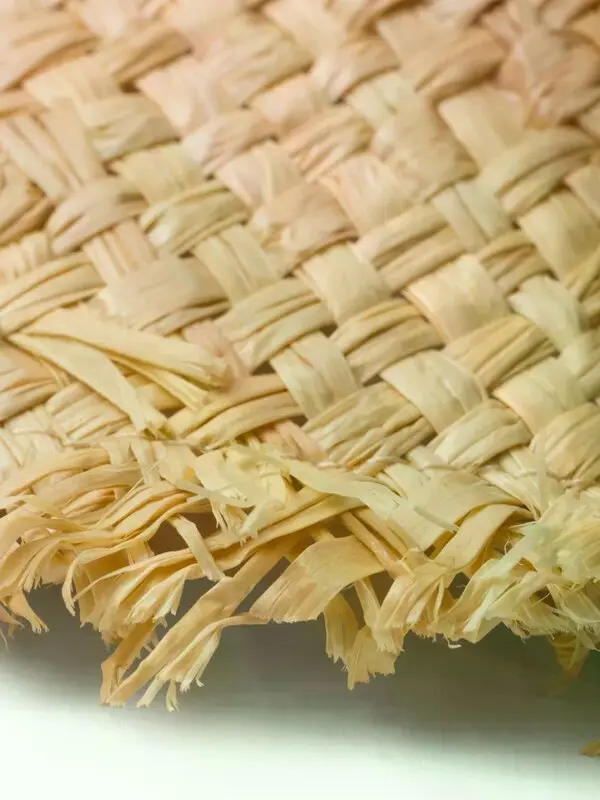 Prada Raffia Baseball Cap - Neutrals