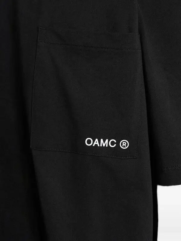 PEACEMAKER OAMC Logo-print Chest-pocket T-shirt