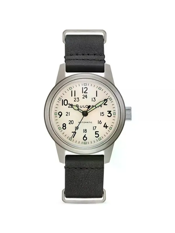 Bulova Hack 38mm Watch - White