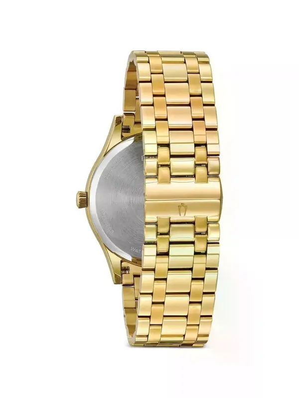 Bulova 40mm Round-case Watch - Black